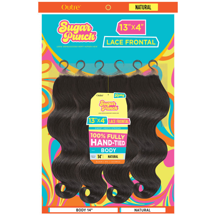 Outre Sugar Punch 100% Unprocessed Remy Human Hair Hand-Tied 13x4 HD L – Shophairwigs