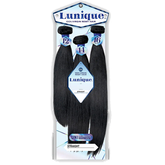 Sensationnel Lunique 15A 100% Virgin Remy Human Hair Weave Multi Pack ...