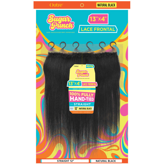 Outre Sugar Punch 100% Unprocessed Remy Human Hair Hand-Tied 13x4 HD L ...