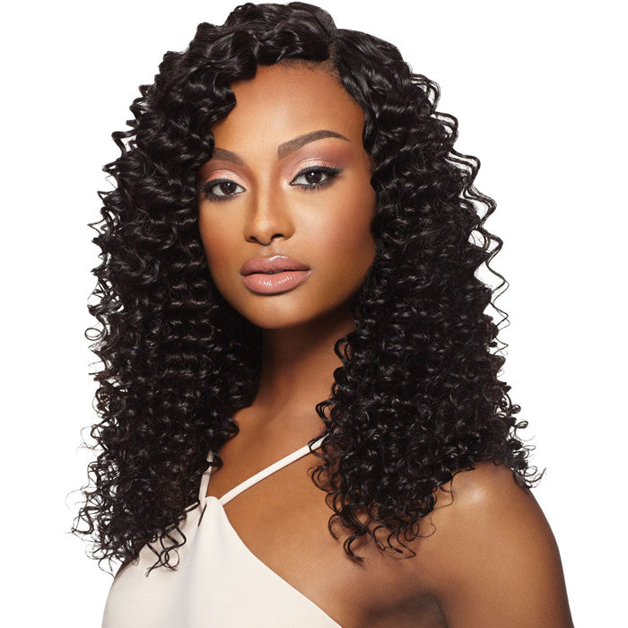 Outre Simply 100% Non Processed Human Hair Weave - PINEAPPLE WAVE 10 ...