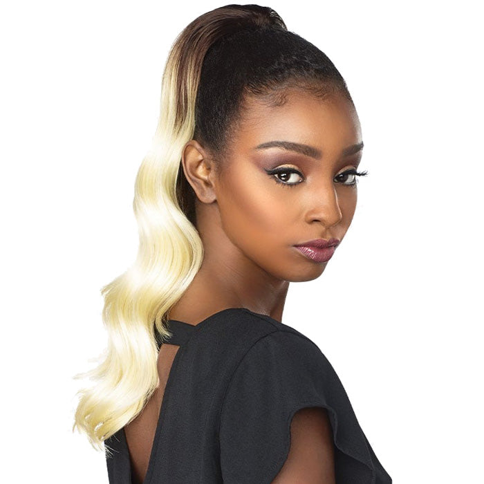 Sensationnel Instant Pony Drawstring Ponytail - OCEAN WAVE (18-24 Inch ...