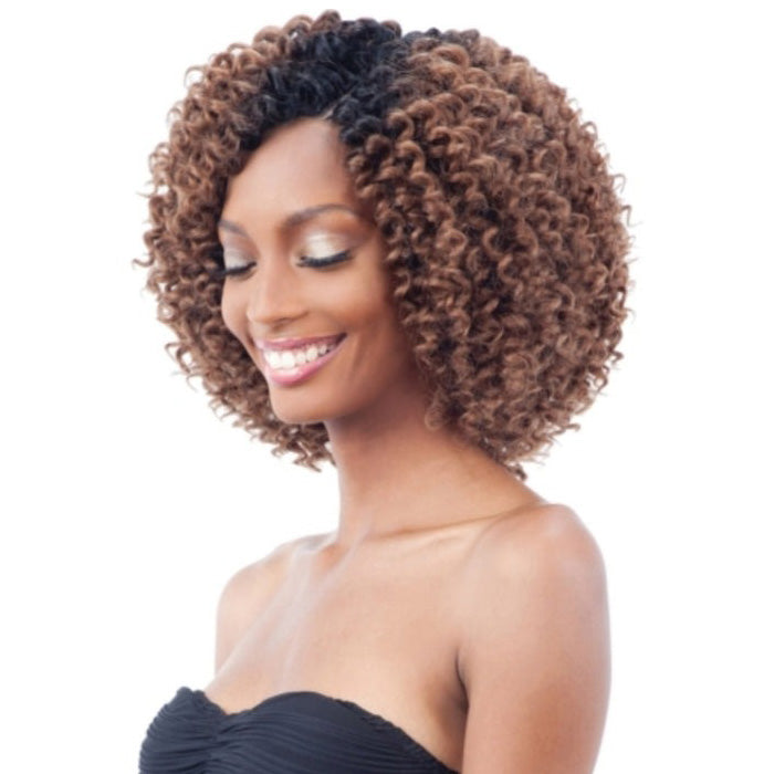 Freetress Braid 2X Wand Curl Short Braid Crochet SOFT BABY CURL(S) - 4 ...