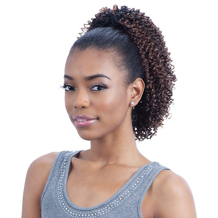 Freetress Equal Drawstring Ponytail KINKY JERRY GIRL – Shophairwigs