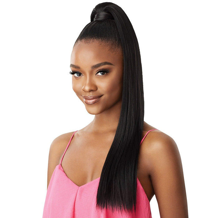 Outre Pretty Quick Synthetic Wrap Ponytail - SLEEK STRAIGHT 24 ...