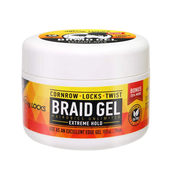 All Day Locks Braid Gel - Extreme Hold 10 OZ – Shophairwigs