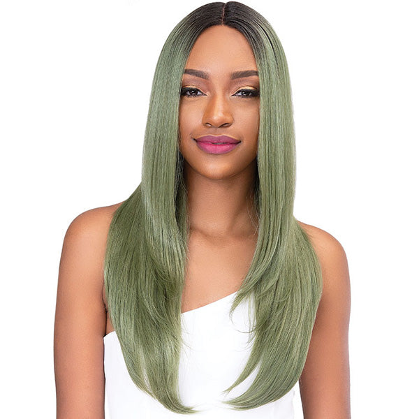 Janet Collection Synthetic Deep Part Color Me Lace Front Wig - DAILY ...