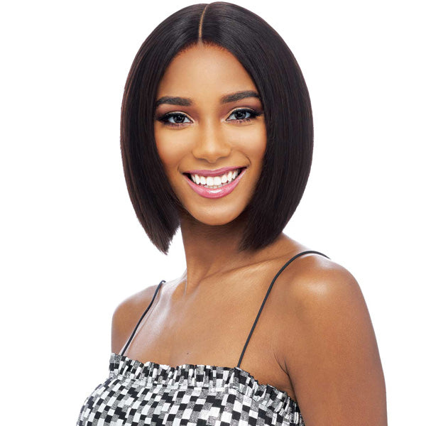 Vanessa 100% Brazilian Human Hair J Part Swissilk Lace Front Wig - TJH ...