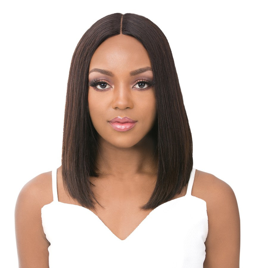 It's a Wig 100% Human Hair 6" Deep Lace Part Wig ALANZA – Shophairwigs