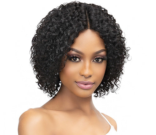 Janet Collection Virgin Remy Indian Hair LUSCIOUS WET N WAVY LACE WIG ...
