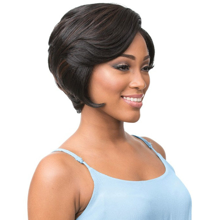 Sensationnel Empress Natural Curved Synthetic Part Lace Front Edge Wig ...