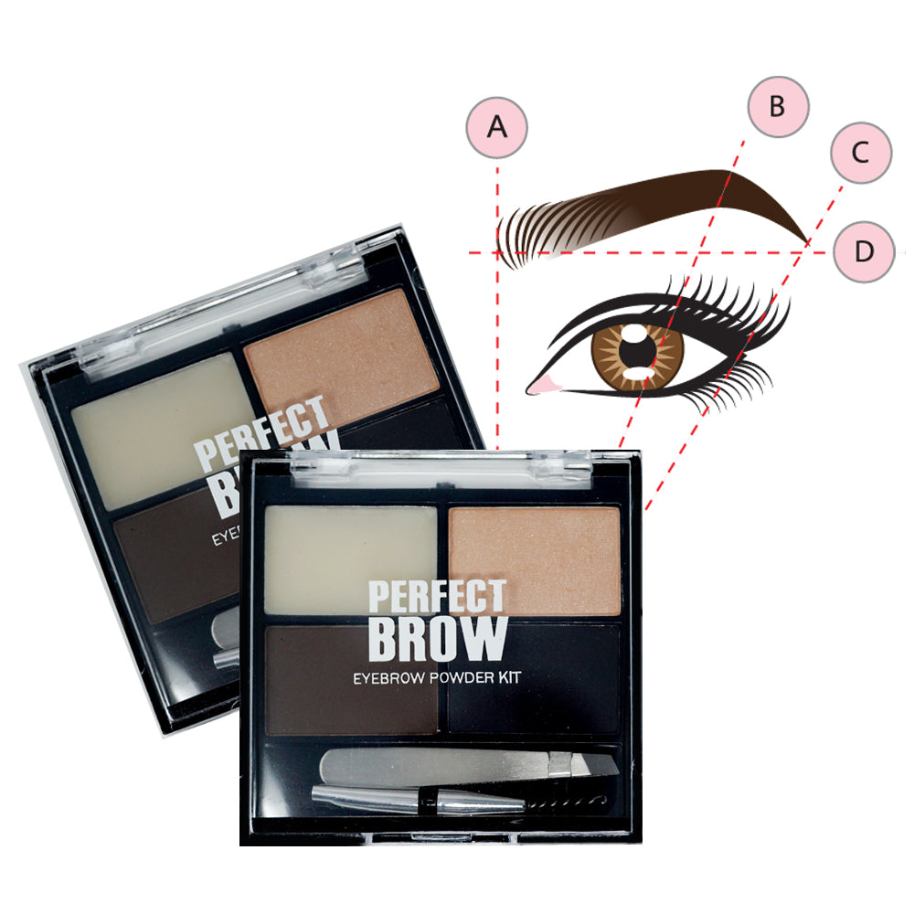 Magic Collection Perfect Brow Eyebrow Powder Kit – Shophairwigs