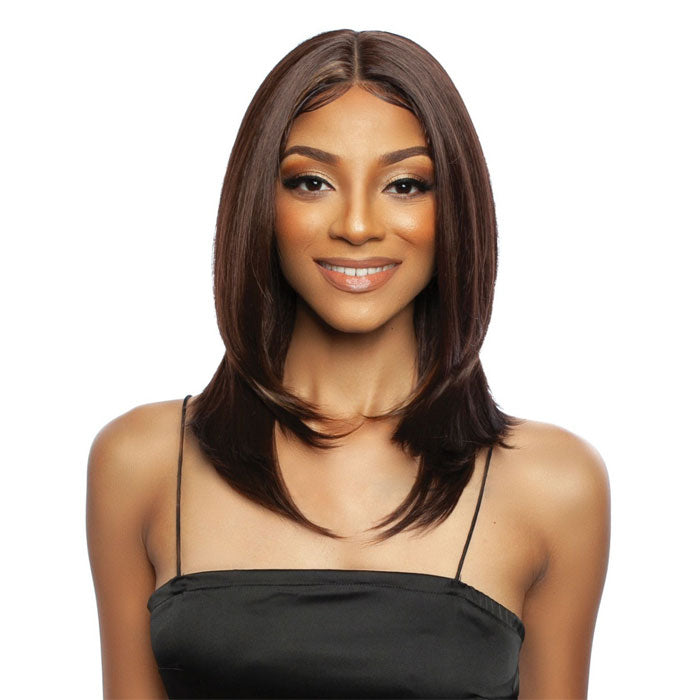 Mane Concept Brown Sugar Human Hair Blend HD Lace Wig - BSHS208 SILK ...