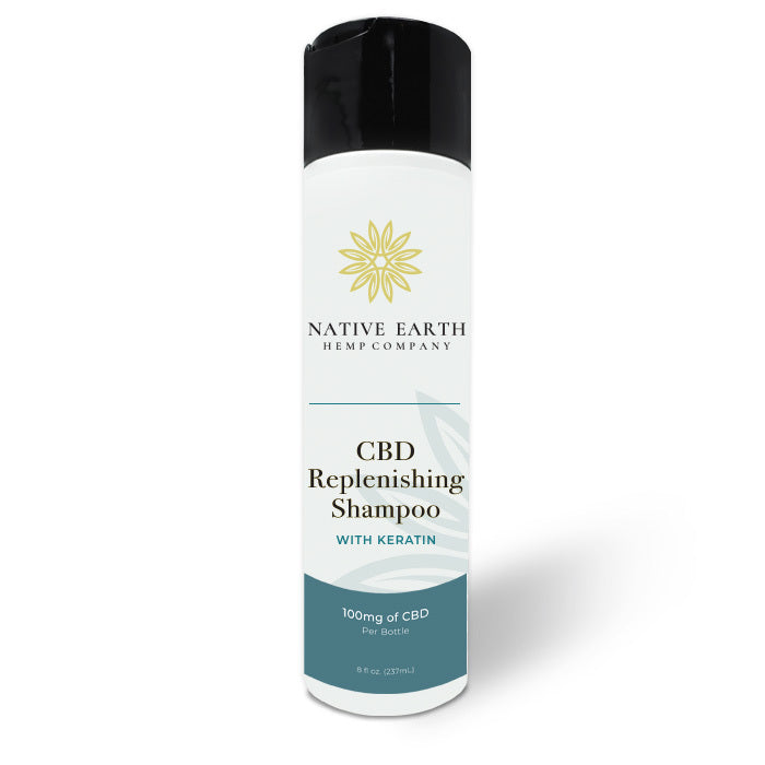 Native Earth 100mg of CBD Replenishing Shampoo with Keratin 8 oz ...