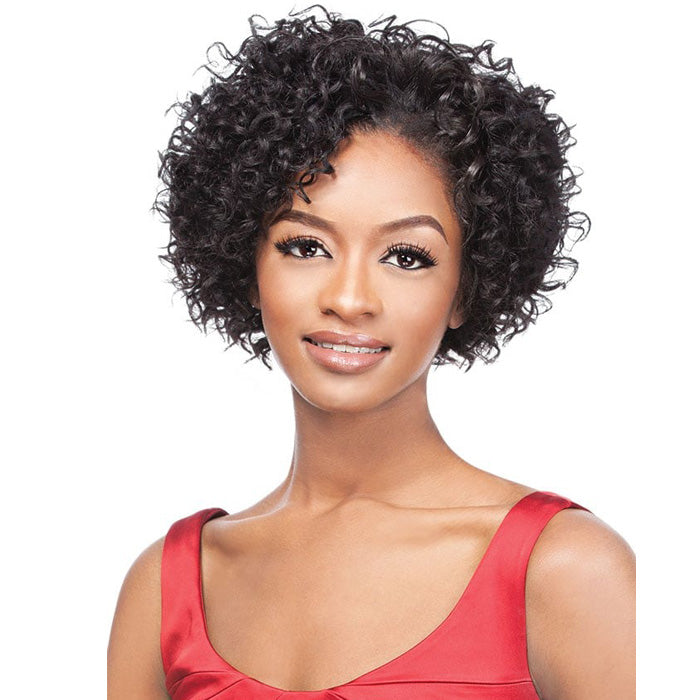 Outre Velvet 100% Remi Human Hair ANGEL CURL Weave 3 Pcs (Short Series ...