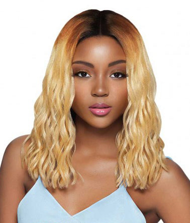 Outre Blunt Cut Curly Swiss Lace I-Parting Lace Front Wig SHAWNI ...