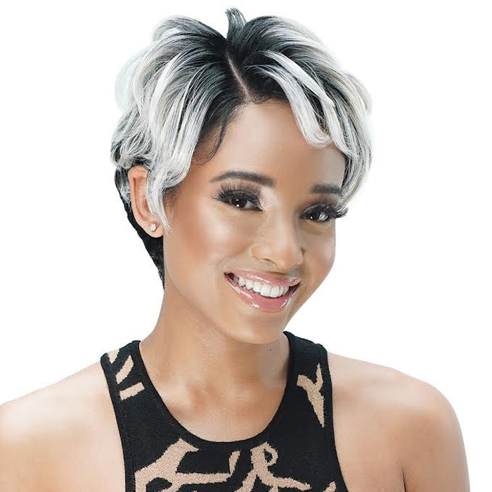 Zury Sis Ms. Wisdom Synthetic Hair Glueless HD Lace Part Wig - NAOMIÂ ...